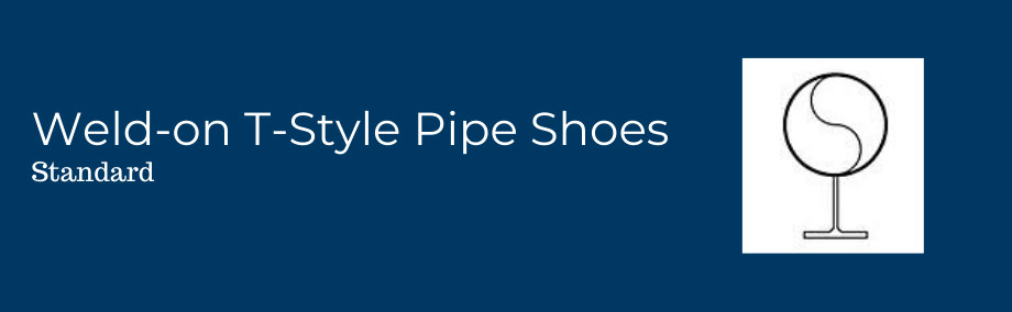 Weld-on T-Style Pipe Shoe - Standard | Pipe Shoes | APP